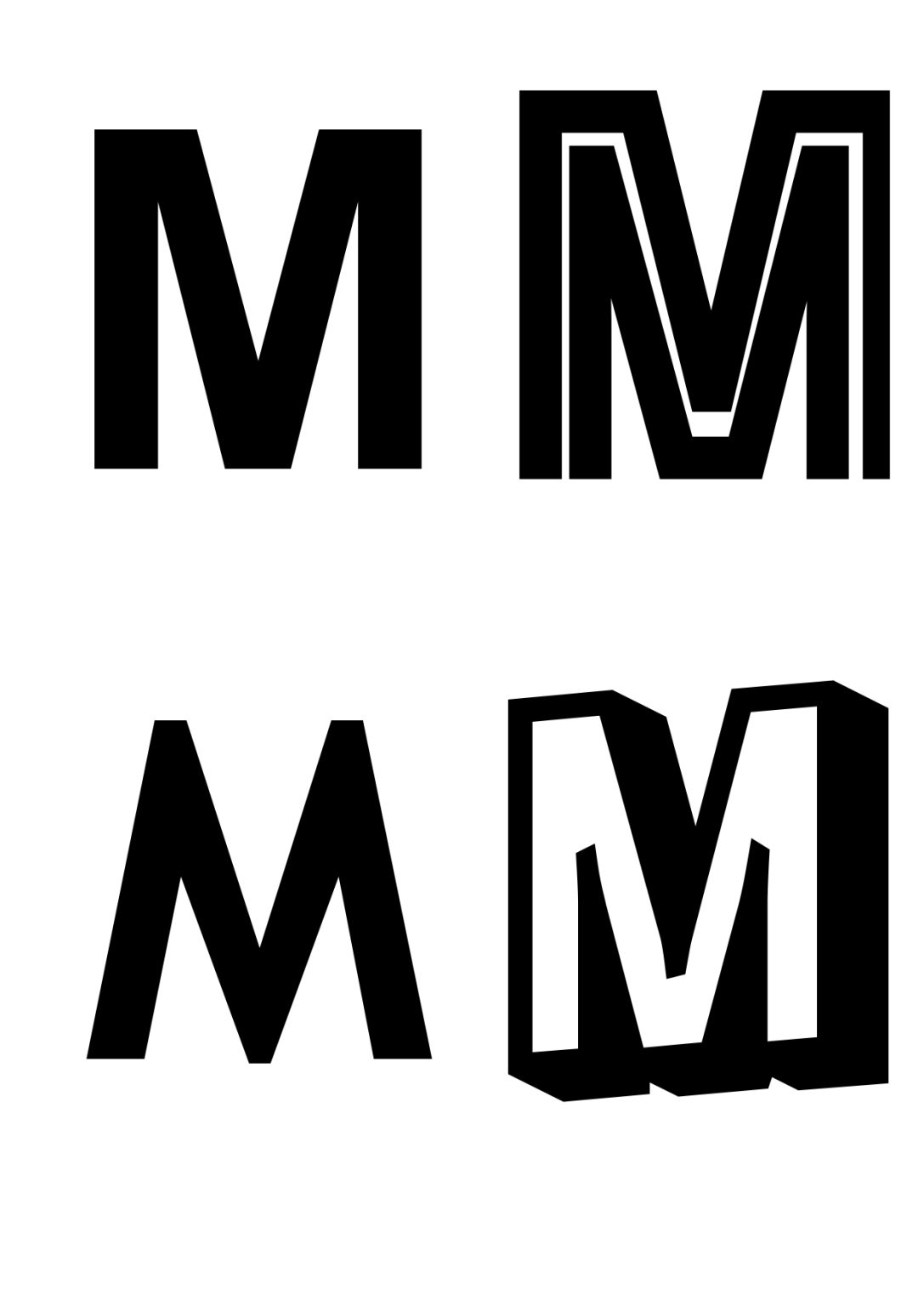 1️⃣ Letra M para descargar e imprimir - Reporte de Lectura