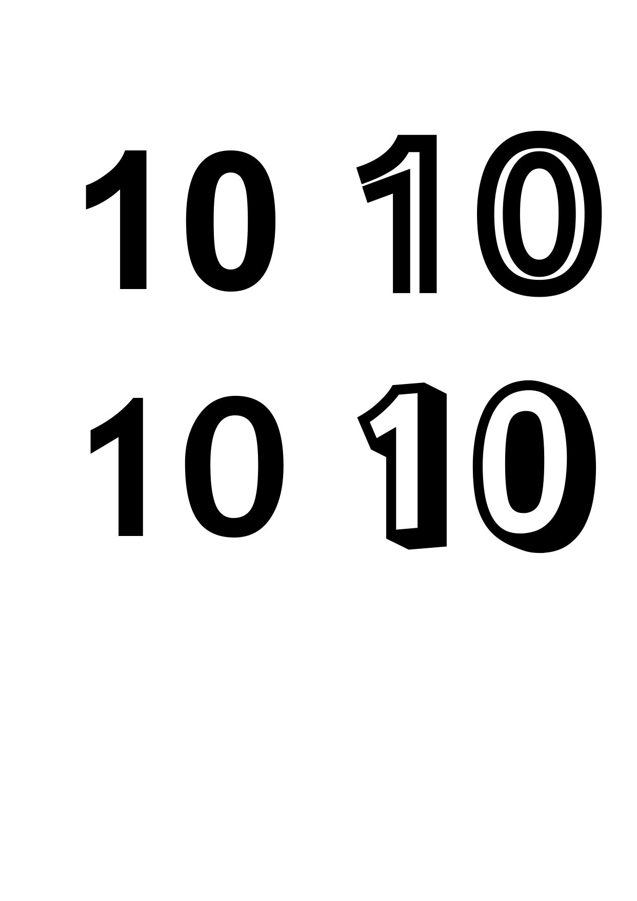 1️⃣ Número 10 para descargar e imprimir - Reporte de Lectura