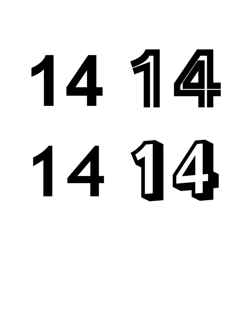1️⃣ Número 14 para descargar e imprimir - Reporte de Lectura