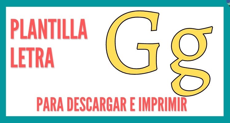 1️⃣ Letra G Para Descargar E Imprimir Reporte De Lectura 