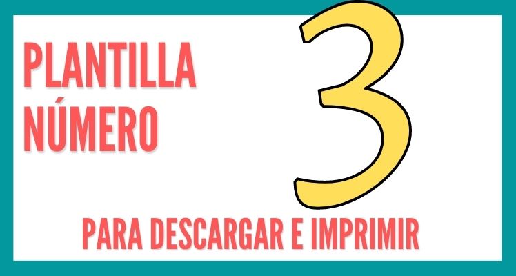 1️⃣ Número 3 para descargar e imprimir - Reporte de Lectura